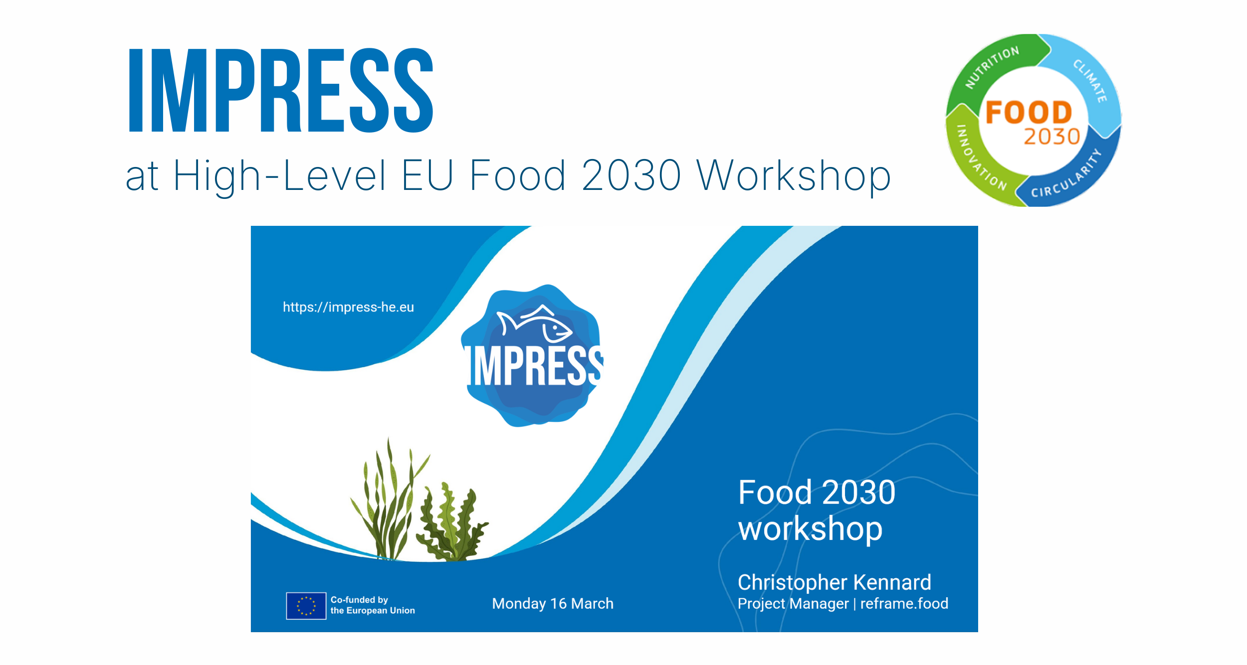 IMPRESS Project Showcases Sustainable Innovation at High-Level EU Food ...